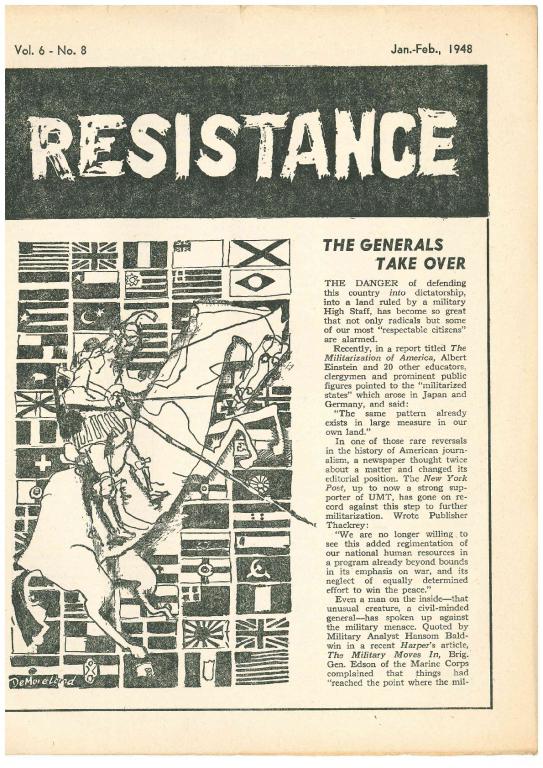 Resistance Vol. 6, No. 8 (January-February 1948) | libcom.org